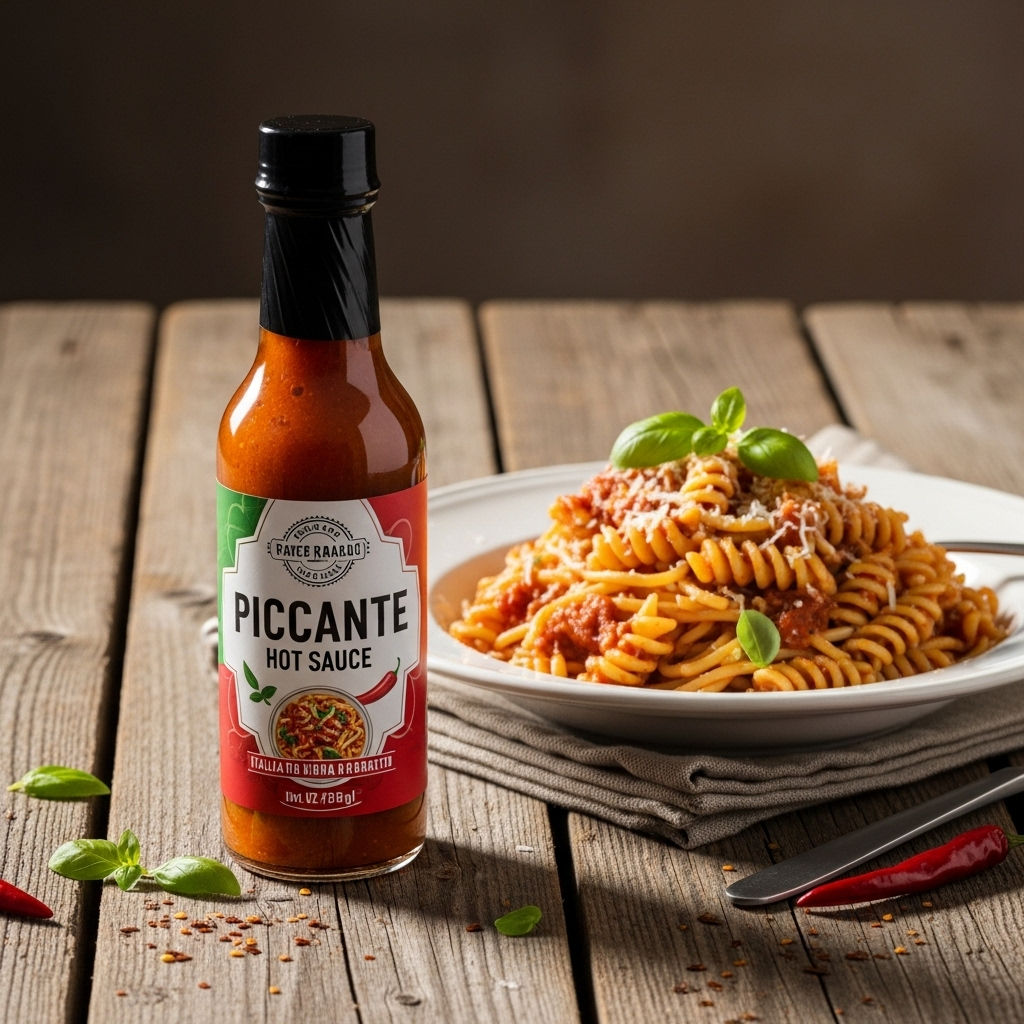 Rezept: Pasta Piccante: Feurige Tomatensauce nach italienischer Art